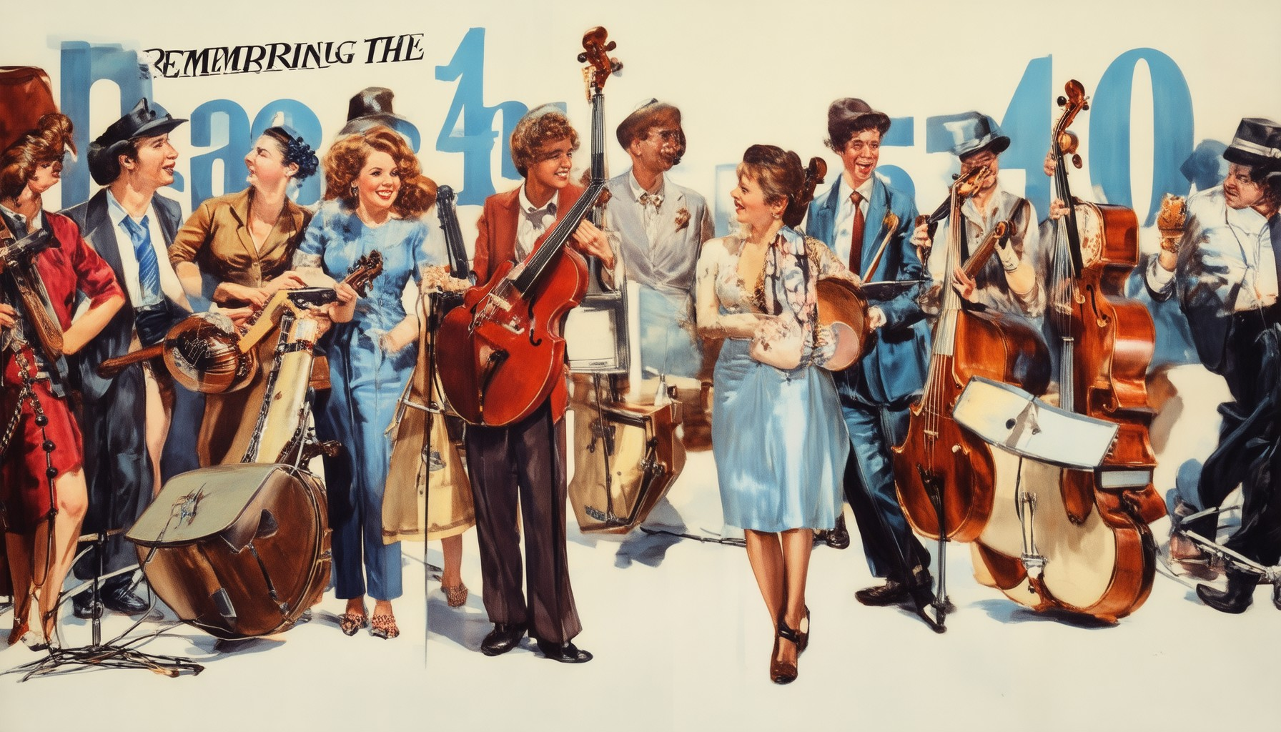 Remembering the 40s: A Journey Through Music and Culture - Old-Day